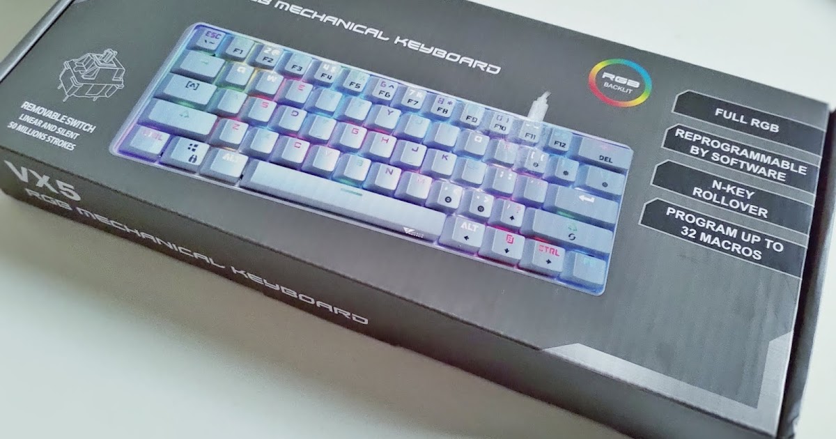 Unboxing Review Vortex Series VX5 Mechanical Keyboard