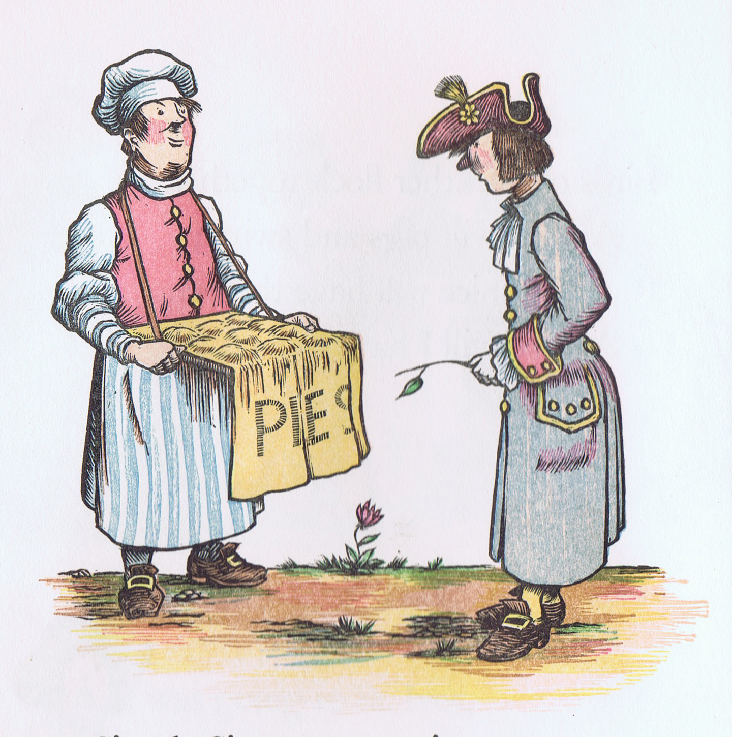 Black and White: S is for Simple Simon