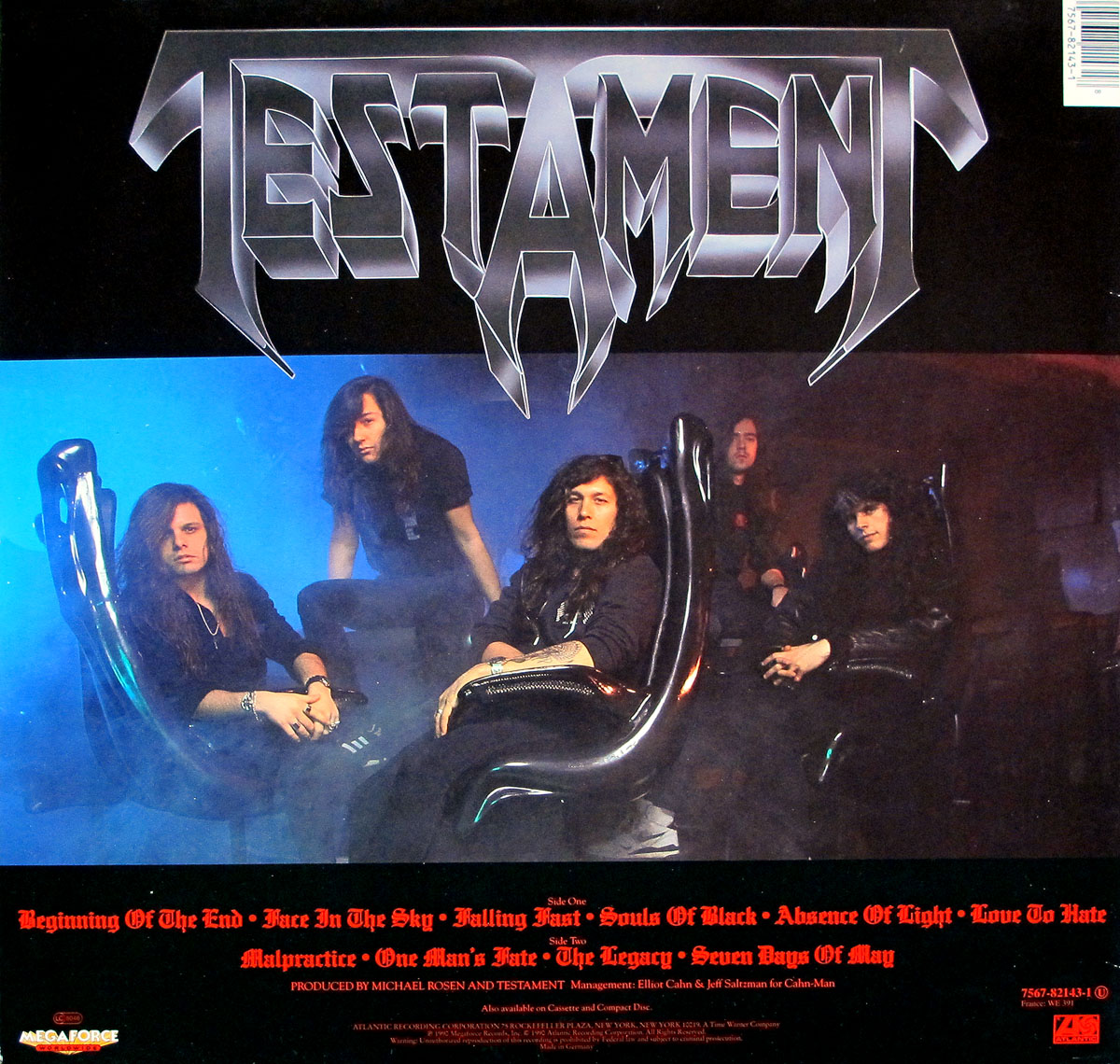 Classic Rock Covers Database: Testament - Souls of Black (1990)