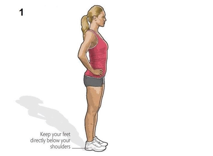 FORWARD LUNGE EXERCISE