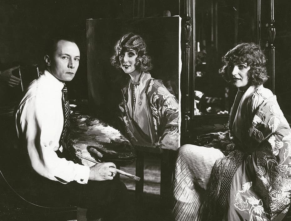 Tadeusz STYKA (1889-1954) | Catherine La Rose ~ The Poet of Painting