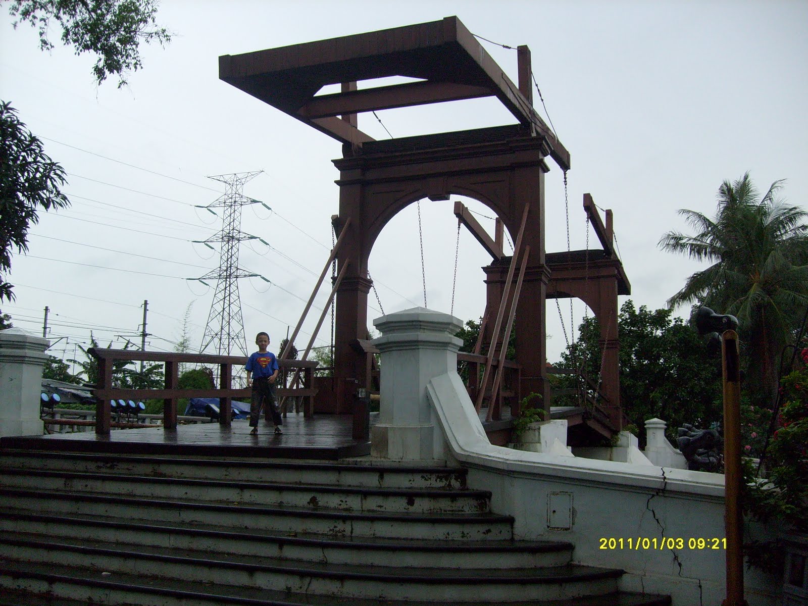 Jakarta The Exotic City : Kota Intan Bridge at Old City Jakarta