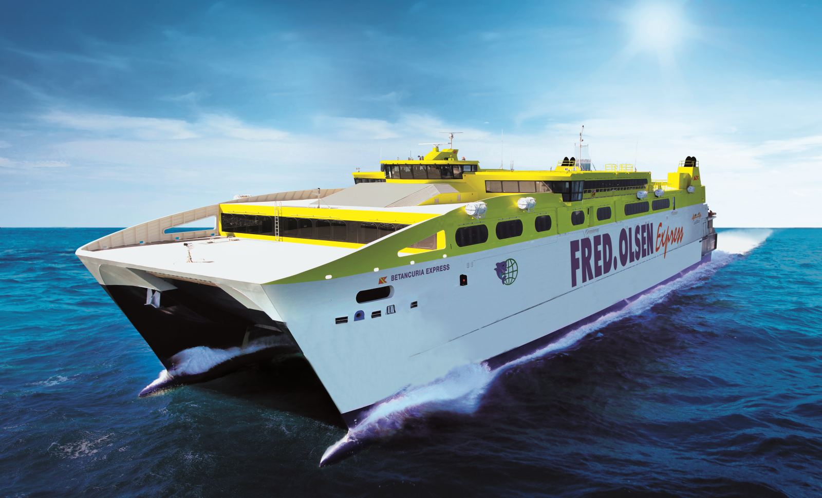 FERRYBALEAR: FRED. Olsen Express Inaugura Nueva Ruta directa Las Palmas ...