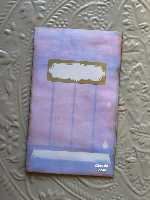 cs maakt - made by CS: Gift envelope - Jeweler's envelope.