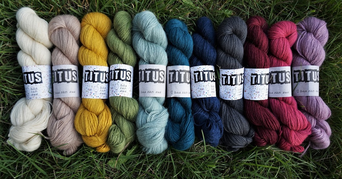 Reill blog o pletení: Titus od Baa Ram Ewe v jedenácti odstínech!