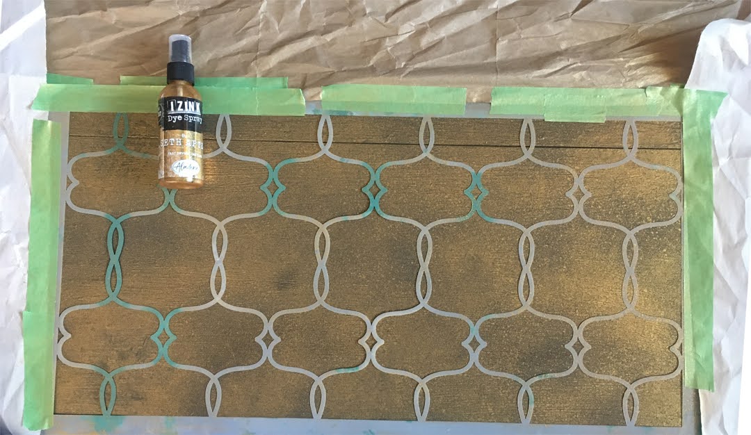 StencilGirl Talk: Circus Tea Cart - Using Home Decor Stencils with Geri ...