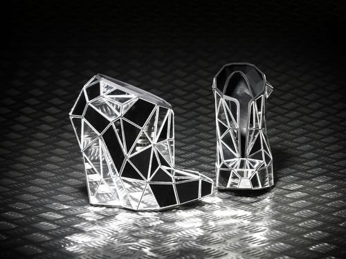 Of the Fashion...: Mirror Shoes