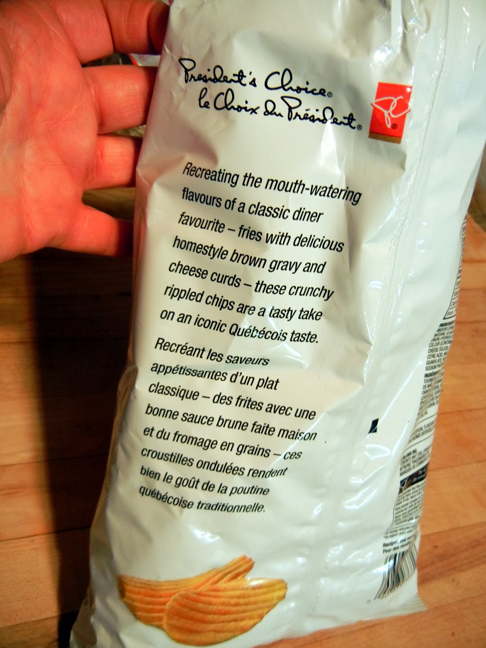 Poutine Chronicles: Poutine-flavoured potato chips