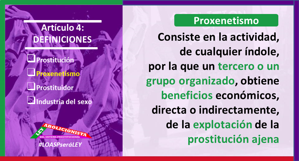 Términos y definiciones sobre prostitución | Front Abolicionista PV
