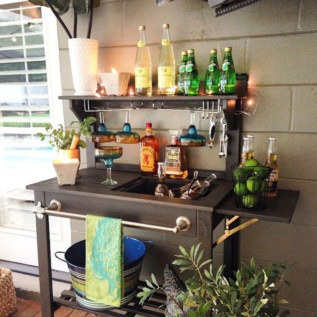 52 Comfortable Balcony Mini Bar Design Ideas That Fit In Your Apartment ...