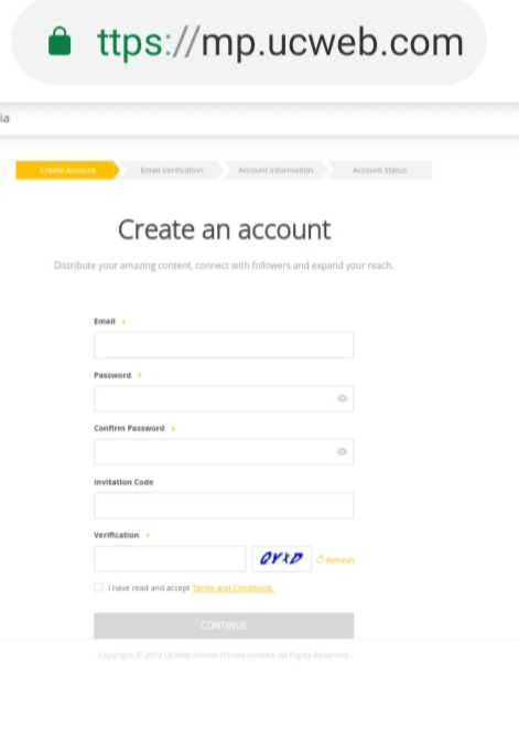 Uc Account 2019 mobile se/ यू सी न्यूज अकाउंट हिन्दी