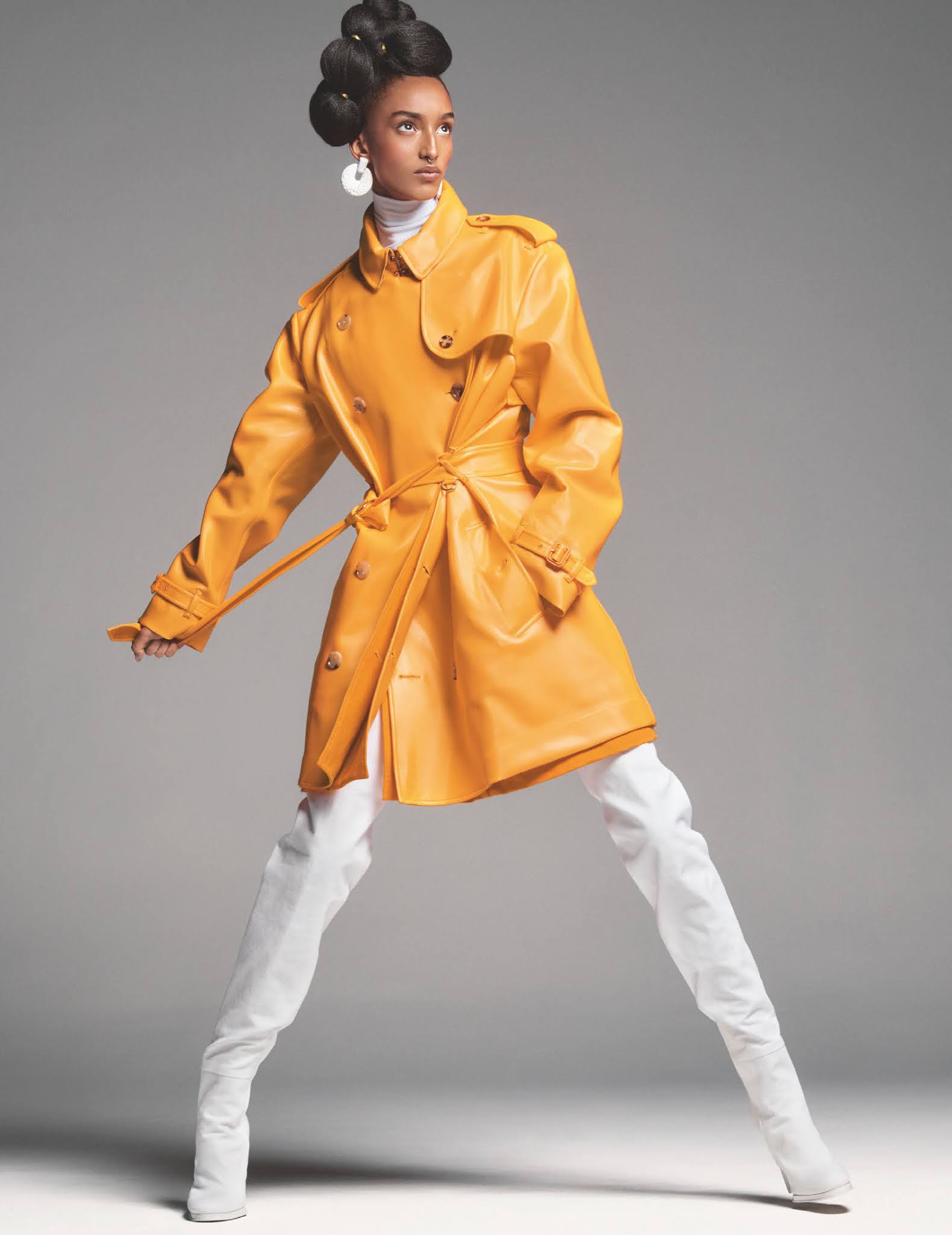 Achenrin Madit, Janaye Furman, Mona Tougaard & Precious Lee in Vogue UK ...