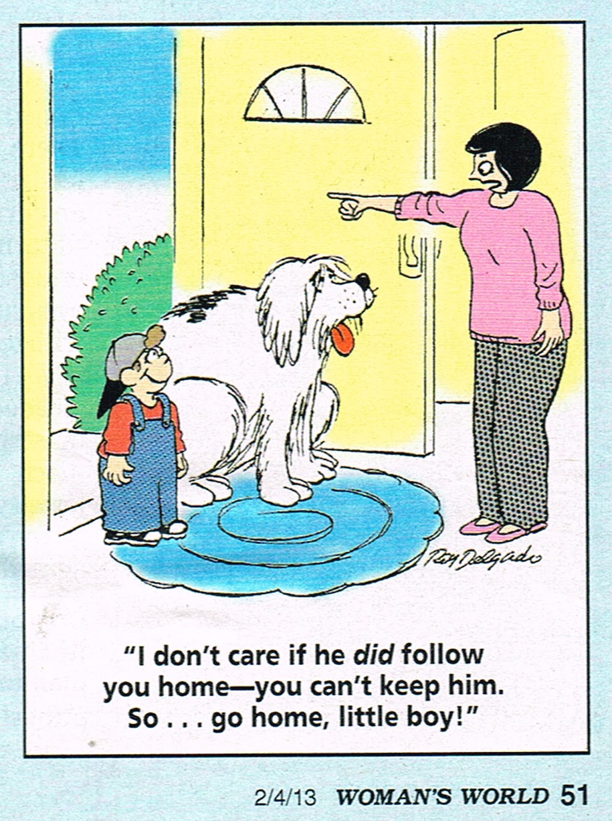 Roy Delgado Cartoons: Woman's World cartoons - Roy Delgado