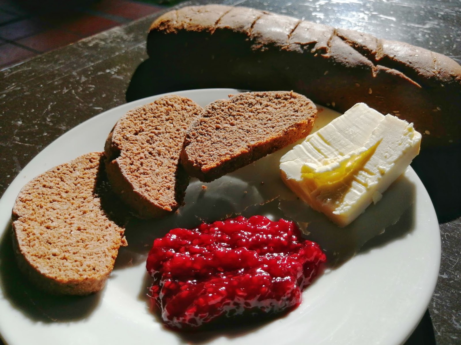 Pan negro alemán tipo Pumpernickel