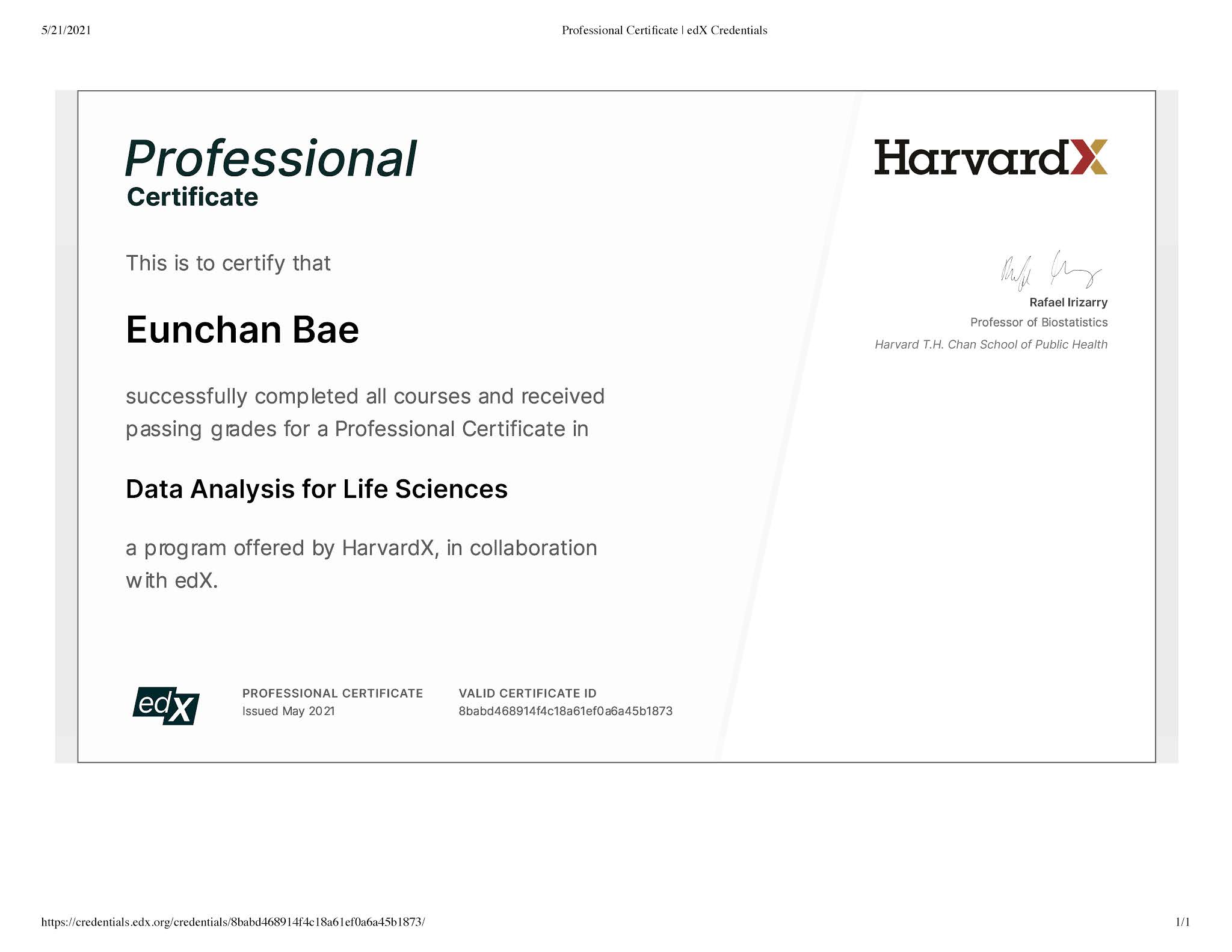 edX 강의 리뷰: HarvardX PH525: Data Analysis for Life Science