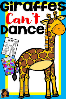 First Grade Love: 9+ Activities Giraffes Can't Dance Questions and ...