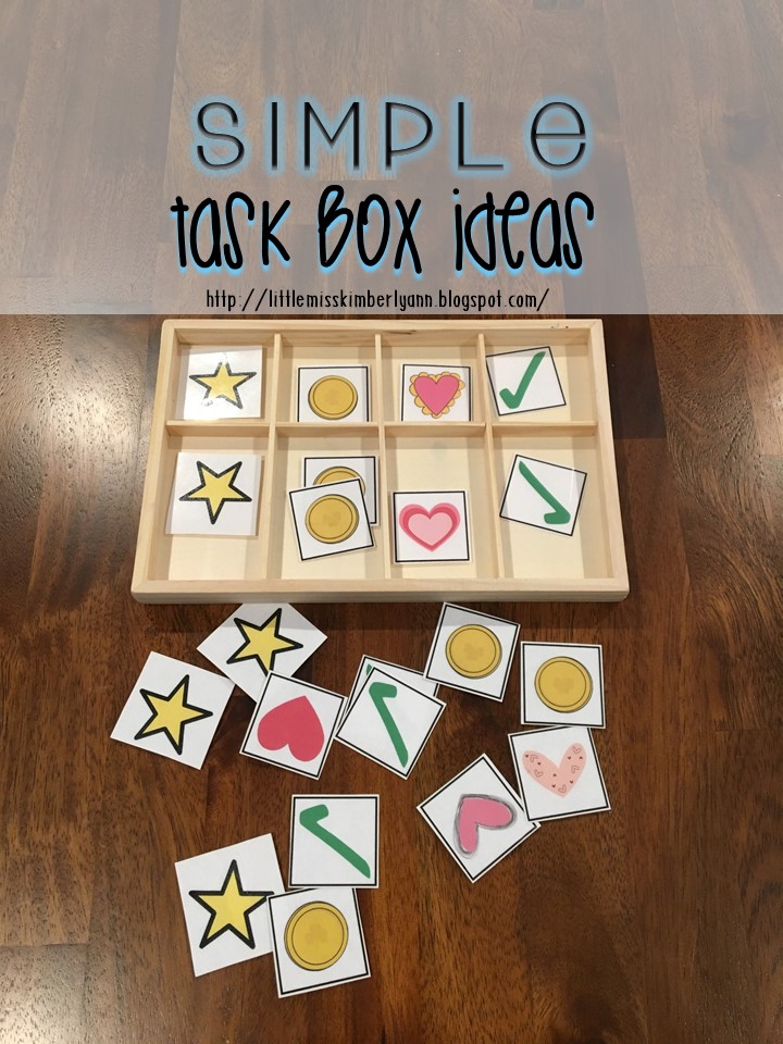 Little Miss Kim's Class: Simple Task Box Ideas
