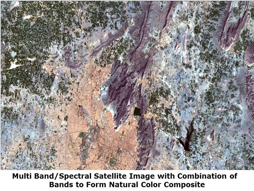 What are the Advantages of Multi Spectral Satellite Images - GISOutlook