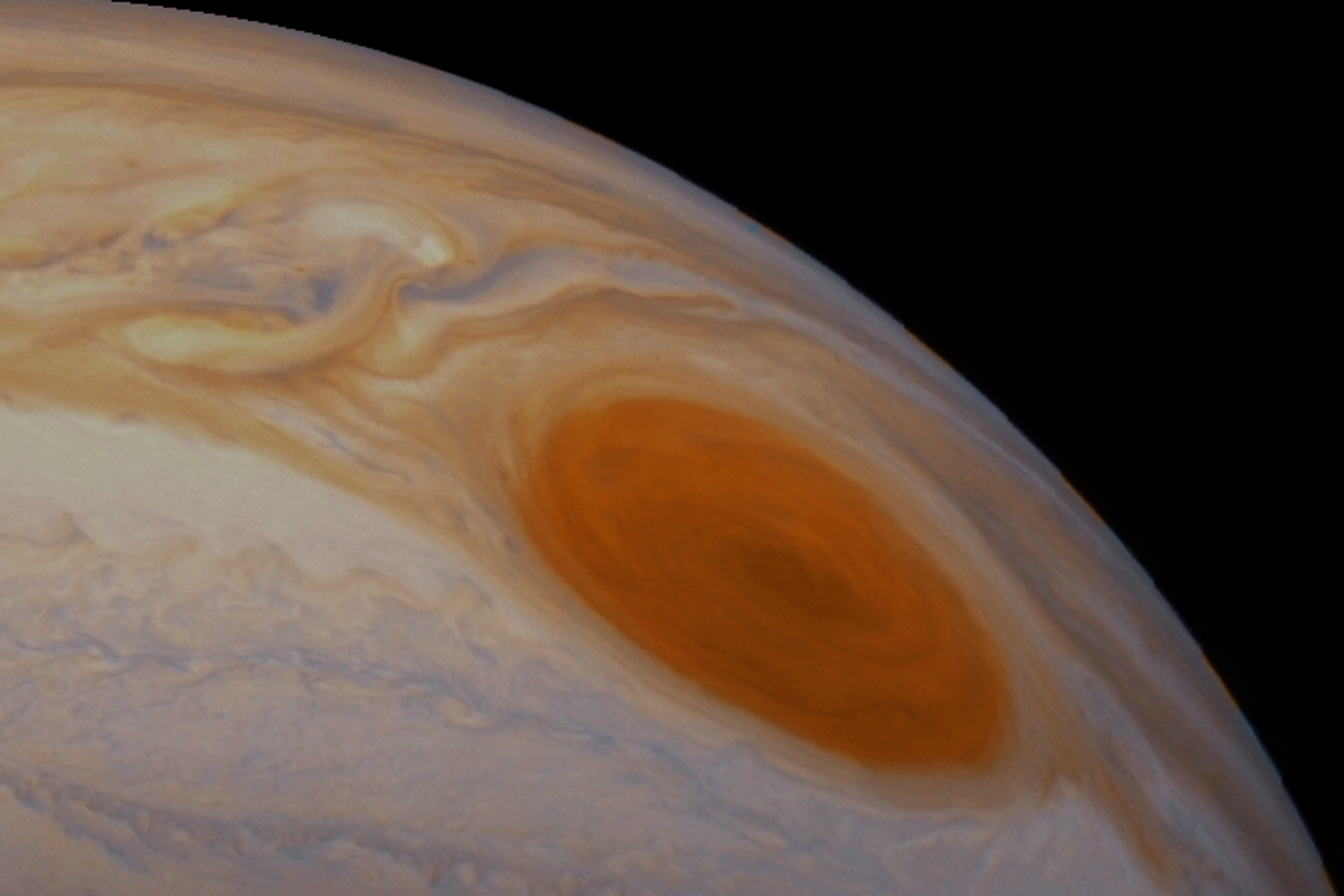 The Jodrell Plank Observatory: Is the Great Red Spot unravelling?