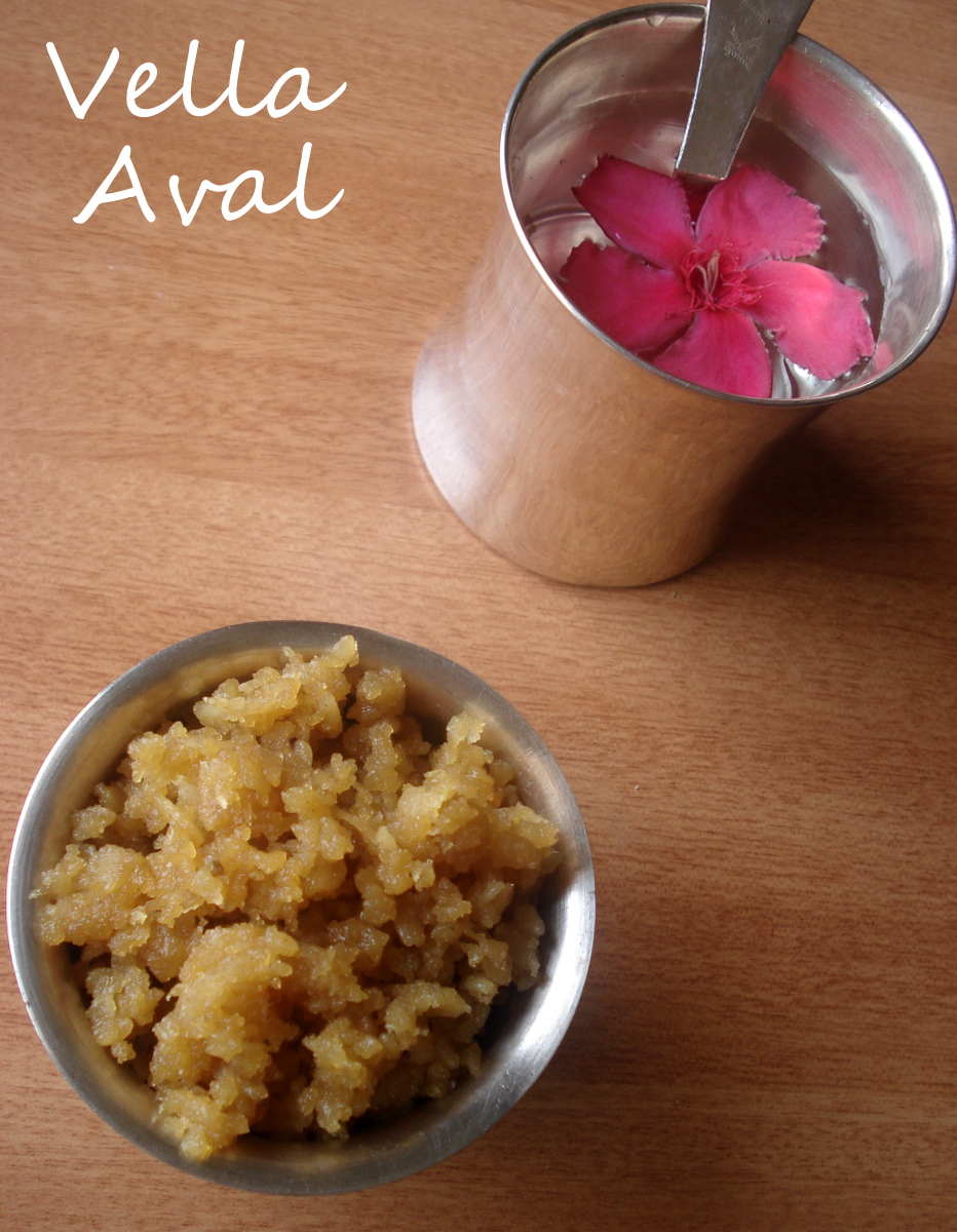 Palakkad Chamayal: Vella Aval/Avil