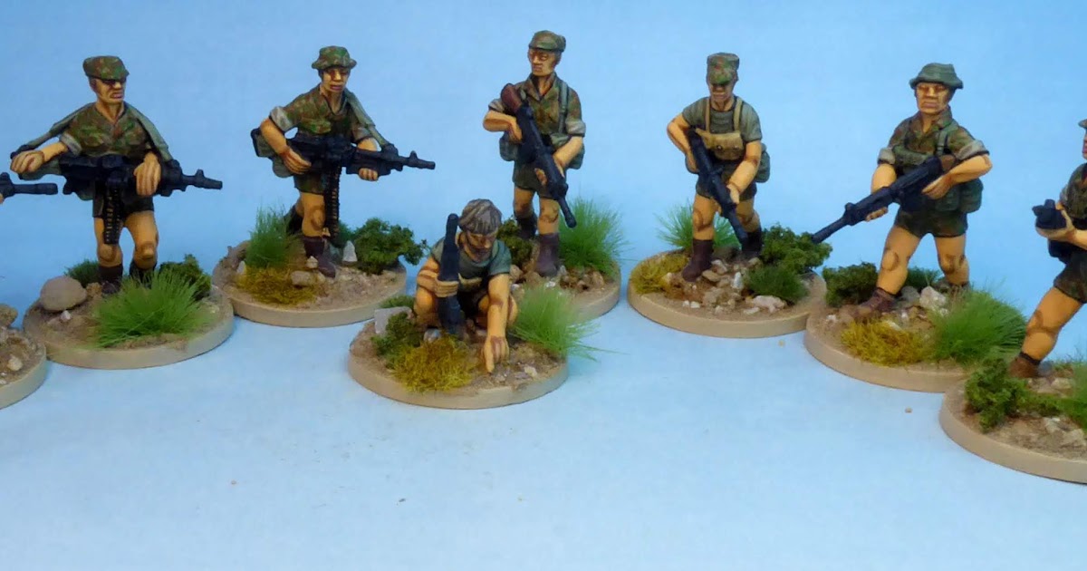 Over Open Sights: Eureka Miniatures 28mm Rhodesian Light Infantry