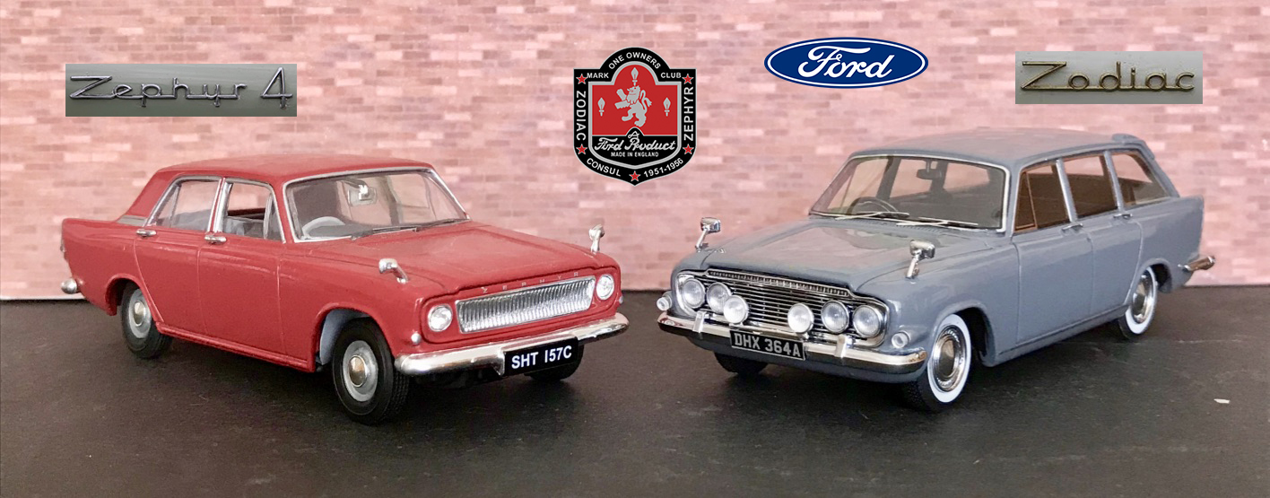 El Kekomóvil: Ford Zodiac MK III Abbott Estate de Neo Scale Models