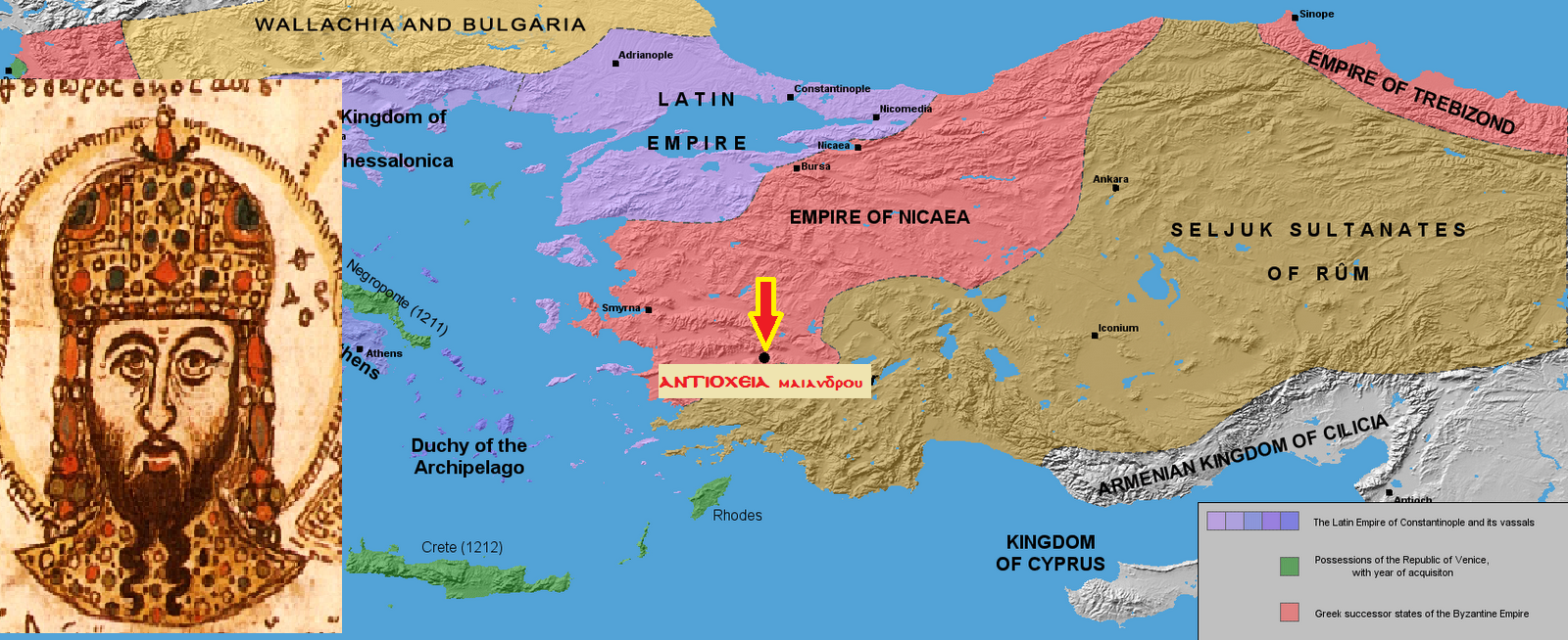 ΒΥΖΑΝΤΙΝΩΝ ΙΣΤΟΡΙΚΑ: Θεόδωρος Λάσκαρης - Η μάχη της Αντιόχειας (1211)
