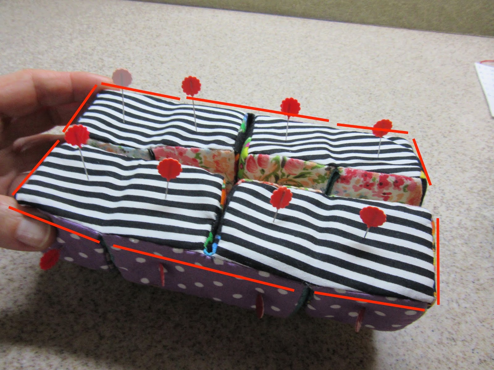 Queenie's Needlework: Baby Blocks Tutorial