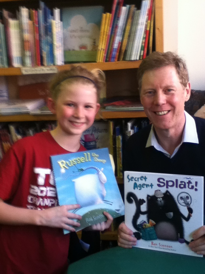 BEYE Discovery: A visit with Author/Illustrator Rob Scotton at Magic ...