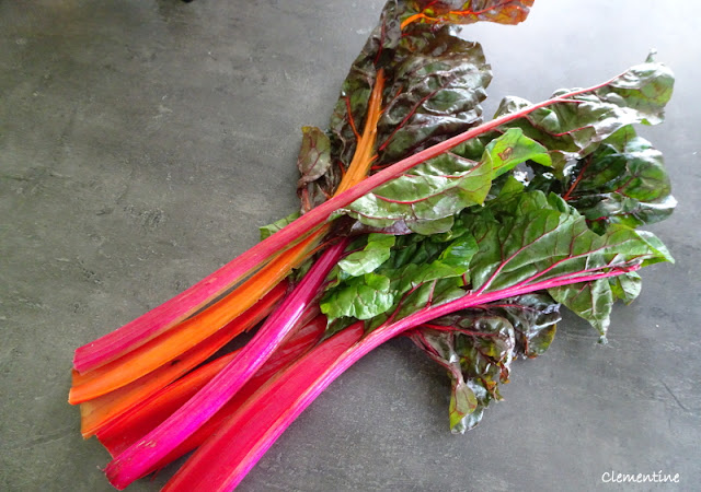 Le blog de Clementine: Sauté de poulet aux blettes colorées