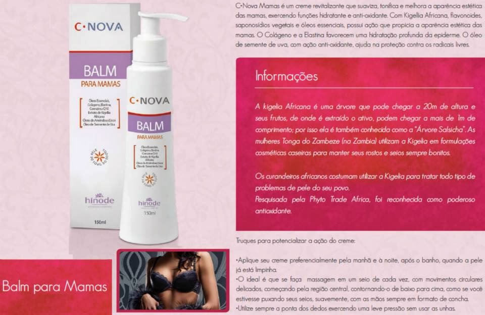 Cosméticos Hinode : C . Nova