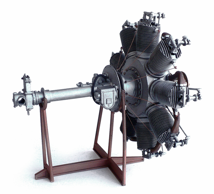 Le Rhone Rotary Engine Model Kit