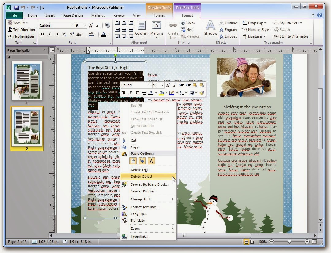 INFORMÁTICA APLICADA A LA EDUCACIÓN: MICROSOFT PUBLISHER