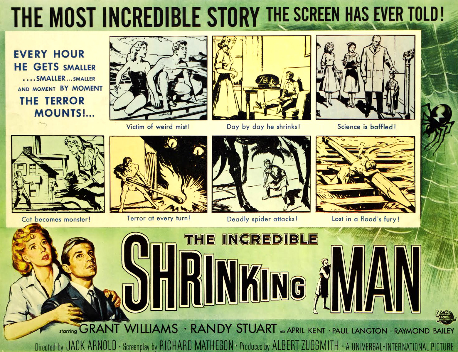 MOVIE POSTERS: THE INCREDIBLE SHRINKING MAN (1957)
