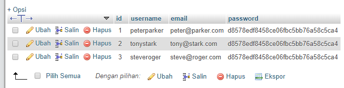 [Tutorial CodeIgniter] Cara Menampilkan Data dari Database #5