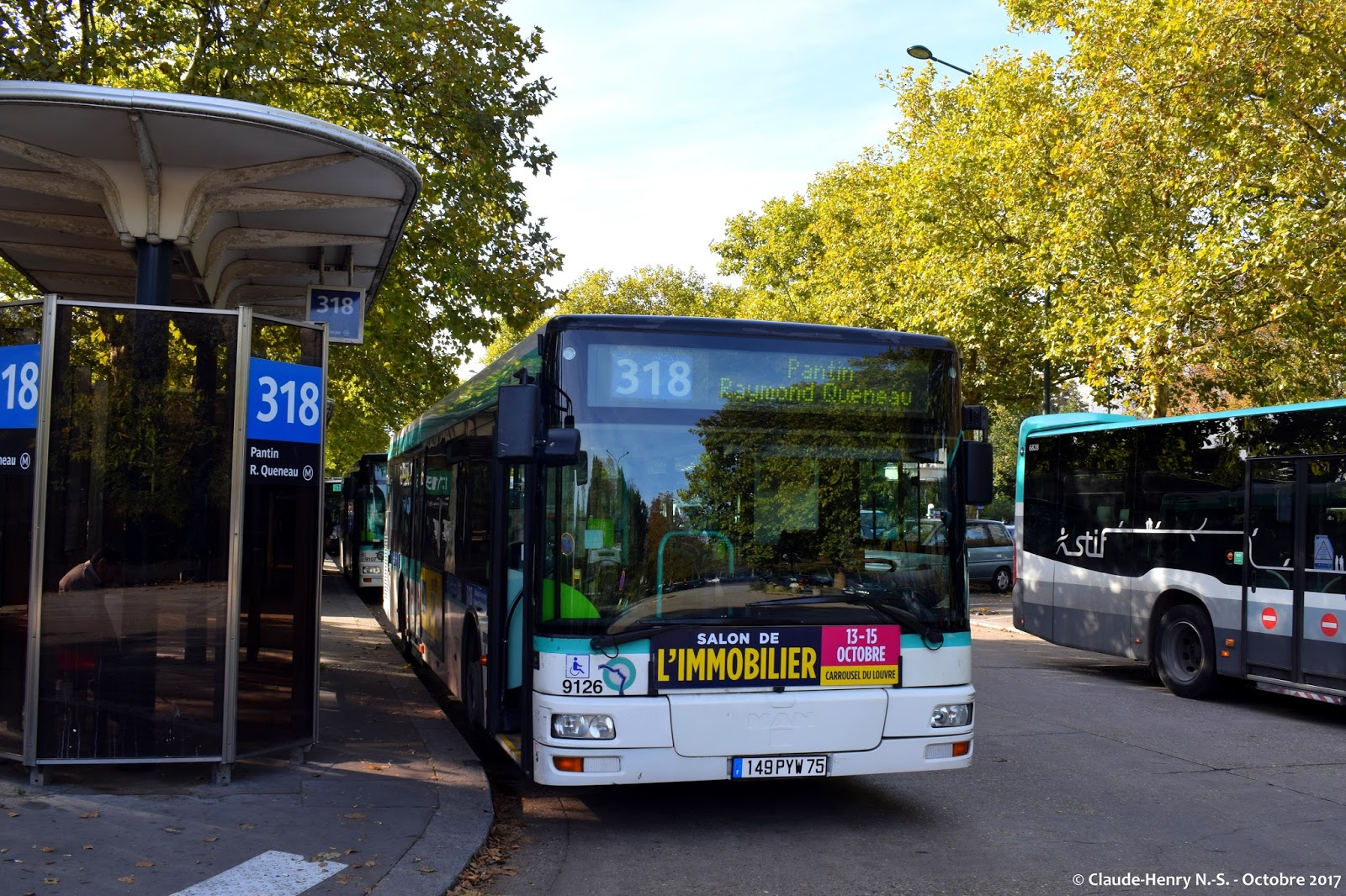 [RATP] La ligne de bus RATP 318 (Les Lilas) se convertit elle-aussi à l ...