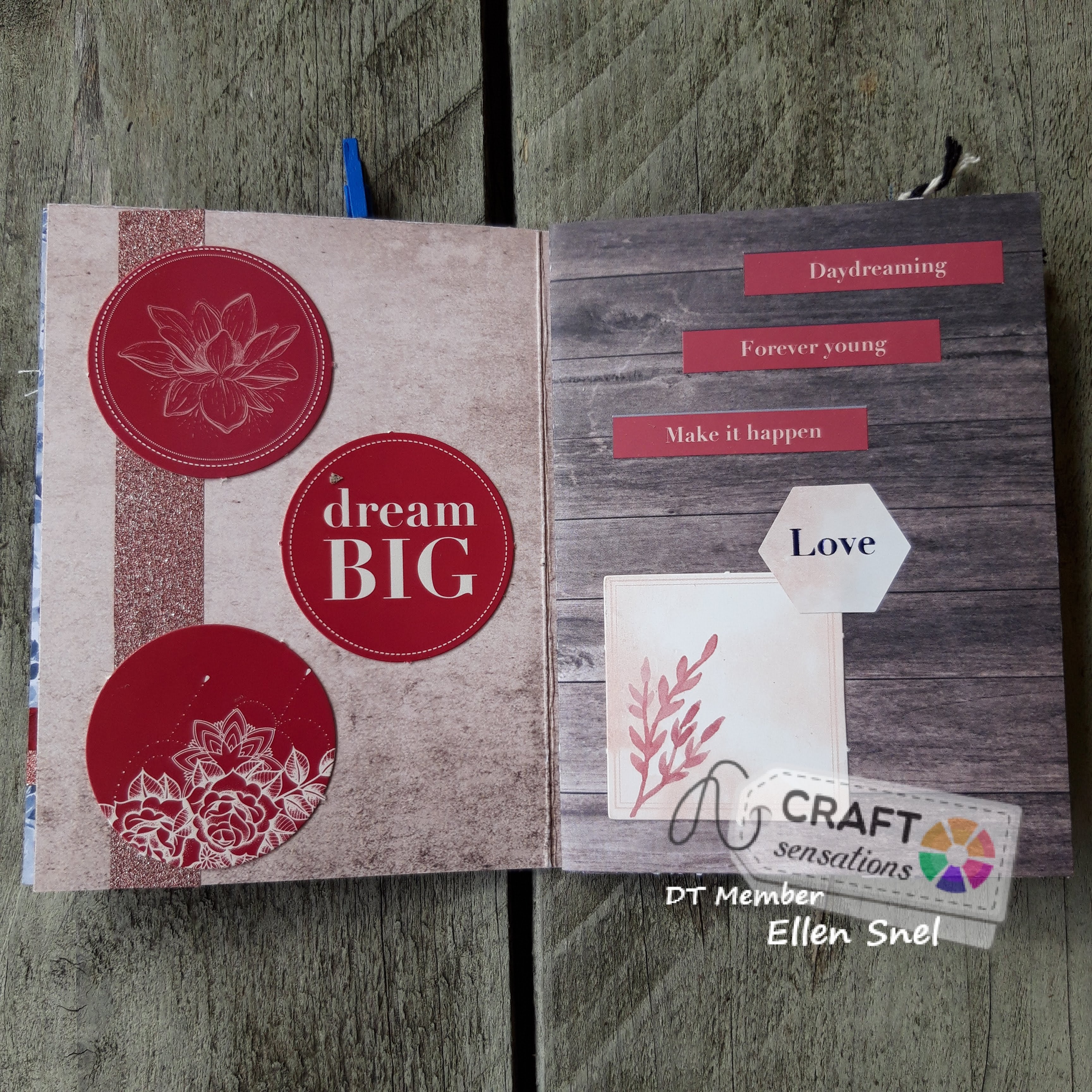 Craft Sensations: Art-journal boekje