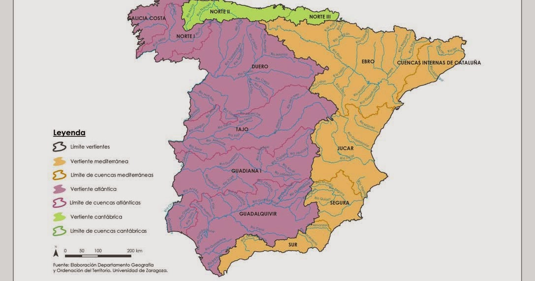 Lazos en el tiempo: 5. Las aguas y la red hidrográfica