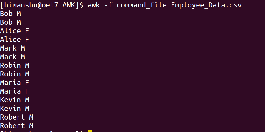 LINUX AWK Tutorial Series | Chapter 7