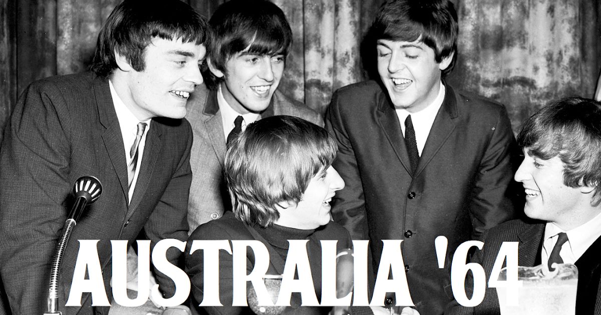 Historia The Beatles (Fab Four): THE BEATLES - AUSTRALIA '1964 (CLIP)