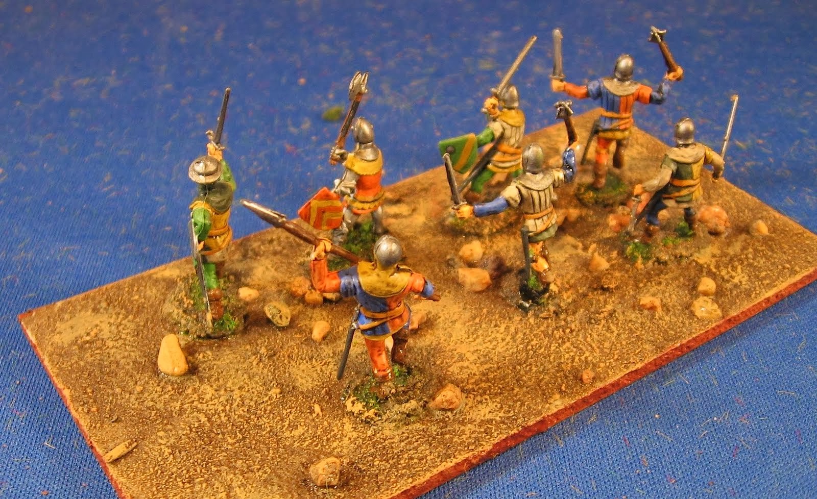 Bob's Miniature Wargaming Blog: Tutorial: Basing 1/72-scale figures