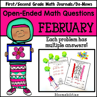 First Grade Bloomabilities: The Value of Open-Ended Math Questions (And ...