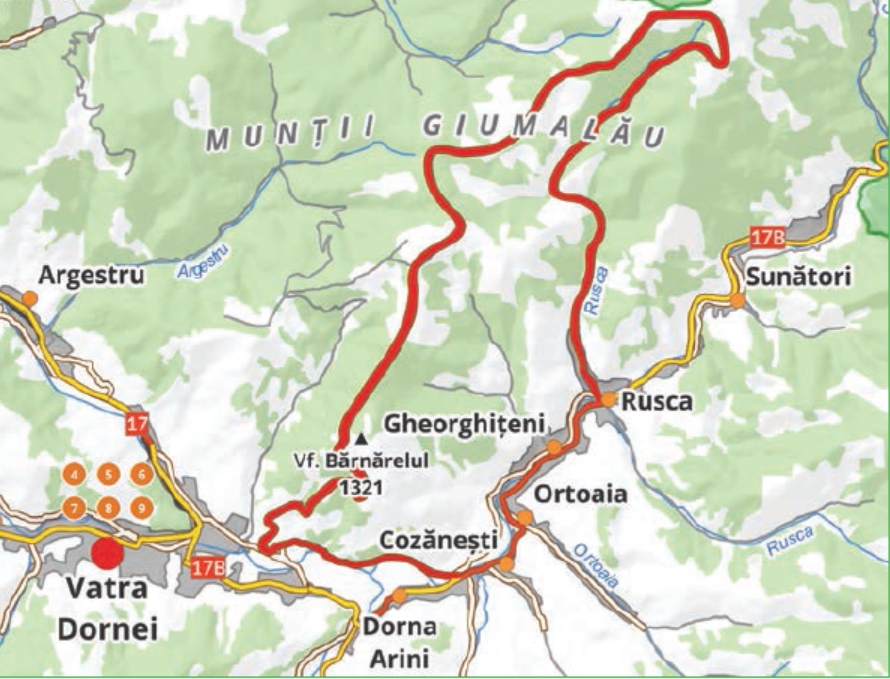 PENSIUNEA HAPPY INN VATRA DORNEI: CICLOTURISM