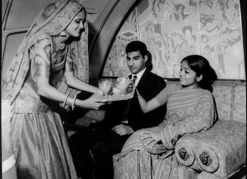 The Glory Days of Air India: 18 Vintage Photos of Indian Air Hostesses ...