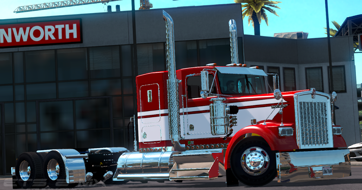 (Tractocamión ATS) Kenworth W900L 1990 (Versión 1.0) - ETS 2 Mundo Mod