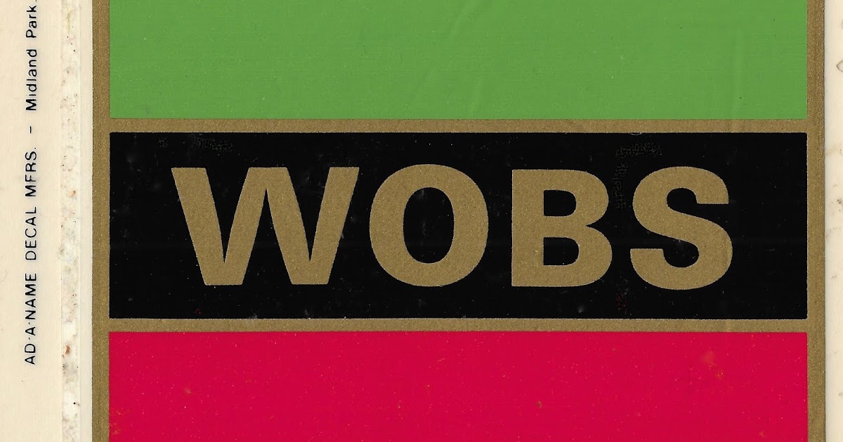 Radio Sticker of the Day: WOBS
