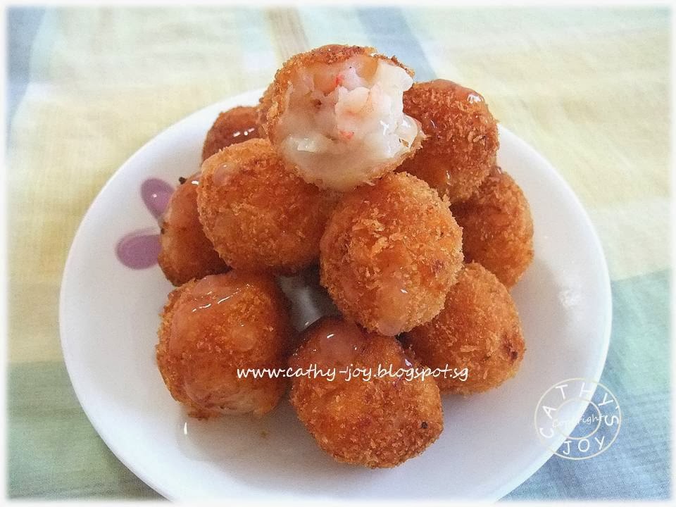 cathy's joy: Lychee Prawns