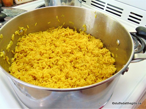 Yellow Coconut Rice