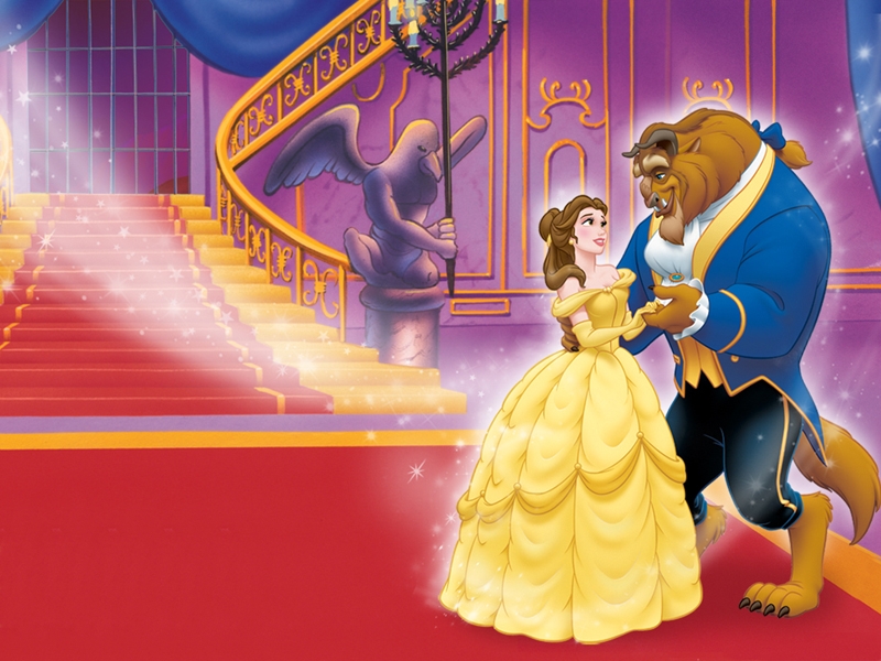 Fundo A Bela Ea Fera - FDPLEARN