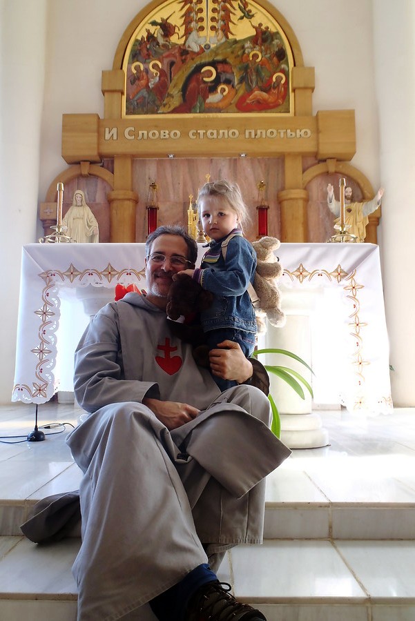 Imaginería religiosa "San Juan de Dios": Padre Michael Shields.